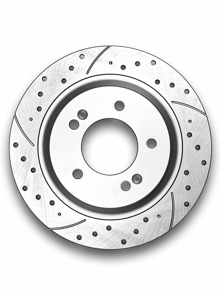 Тормозной диск Gerat R074P (задний) Platinum для а/м HYUNDAI SONATA/KIA K5 (284 мм)