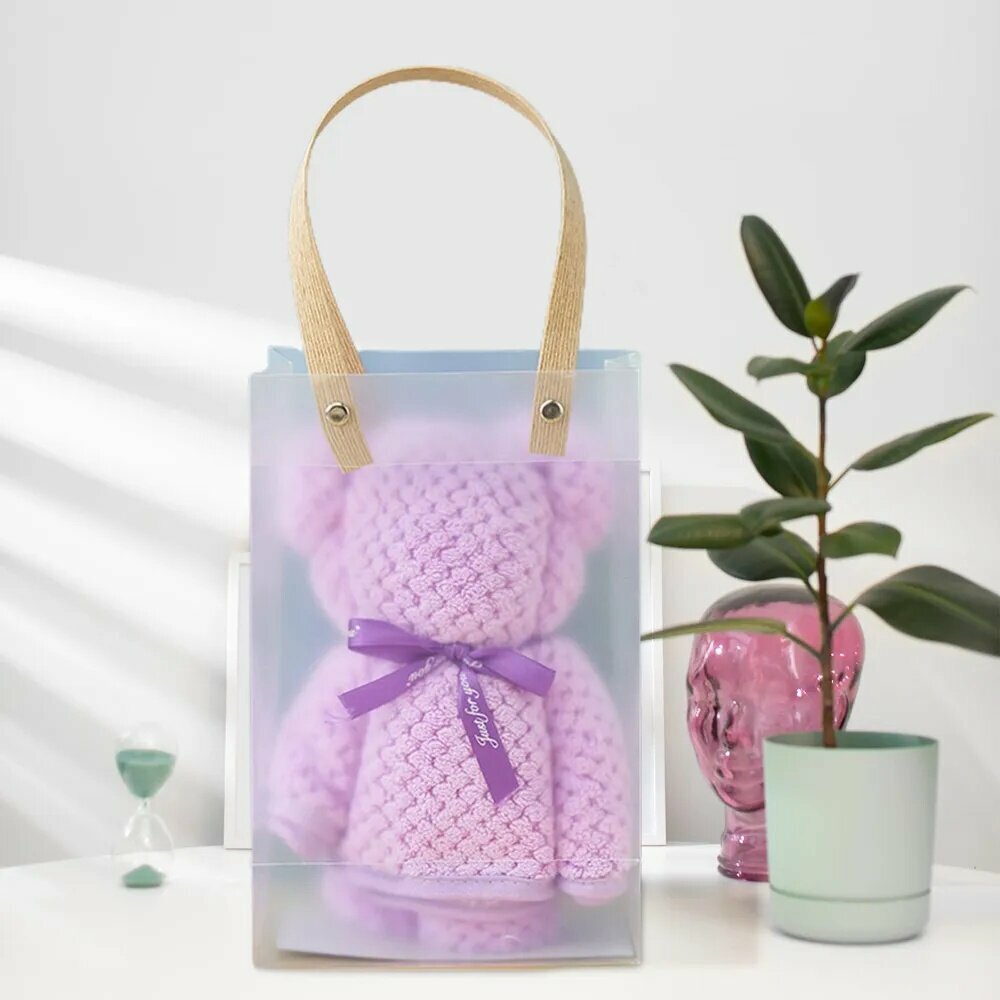 Eishuw Полотенце для лица, рук, Фланель, 35x75 см, разноцветный, 1 шт.