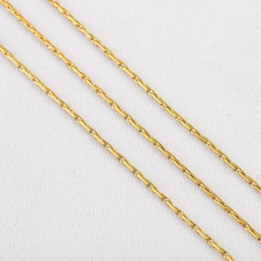 Вертикальная круглая цепочка, крестовина из золотой проволоки из нержавеющей стали диаметром 0,4 мм-5 метр
