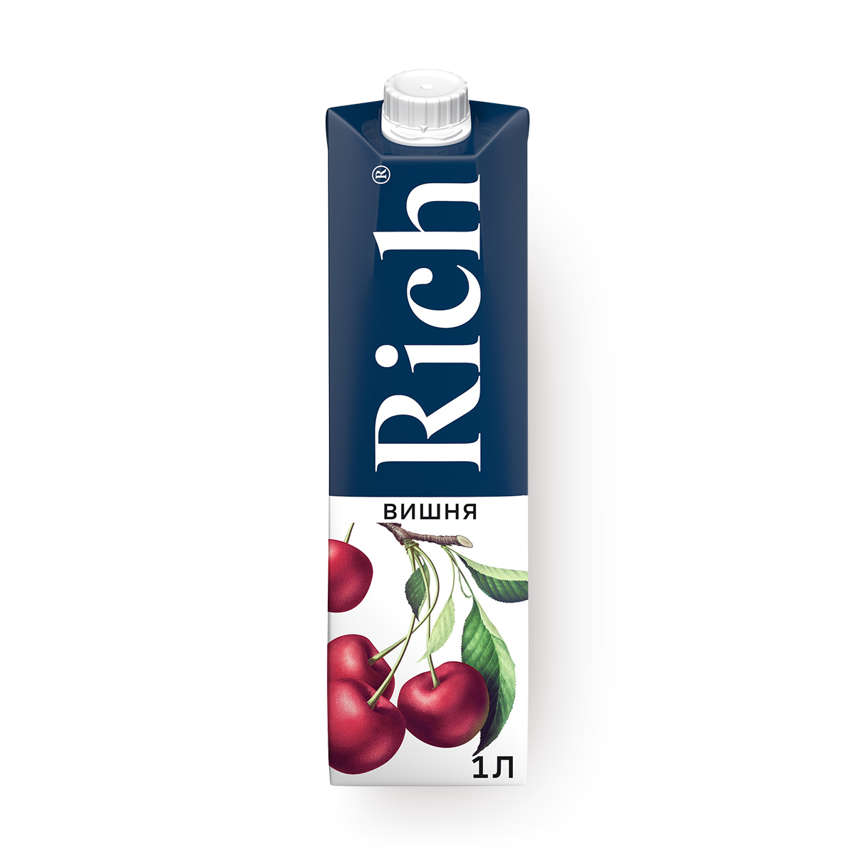 Нектар Rich, вишневый, тетрапак, 1000 мл, от −2 °C до +25 °C