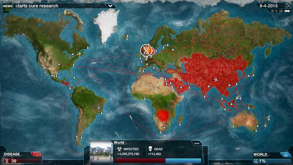 Plague Inc: Evolved Steam Ключ • Активация Steam • регион Весь мир