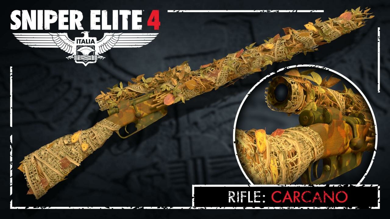Sniper Elite 4 - Camouflage Rifles Skin Pack DLC Steam Ключ • Активация Steam