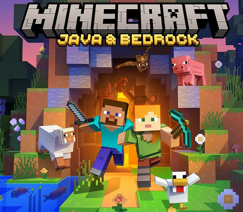 Minecraft: Java & Bedrock издание PC Windows Аккаунт • Активация аккаунта