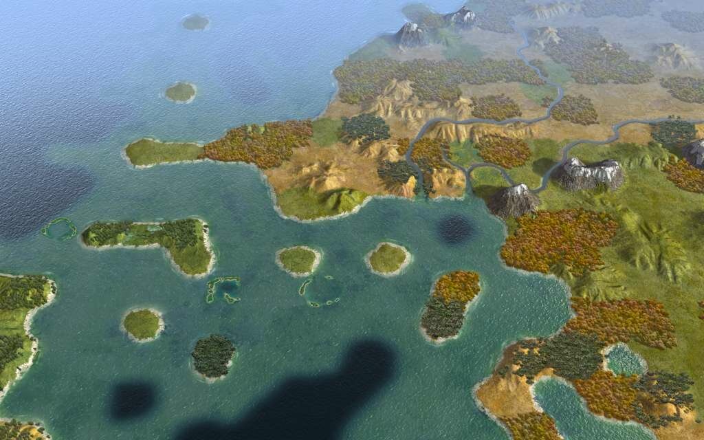 Sid Meier's Civilization V - Explorer's Map Pack DLC Steam Подарок