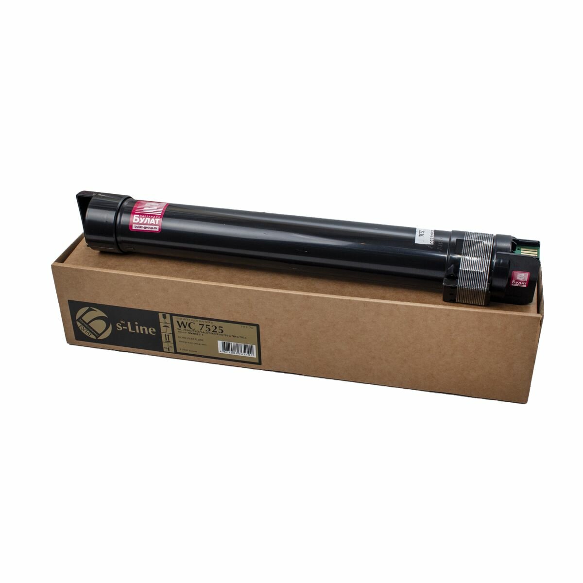 Тонер-картридж булат s-Line 006R01518 для Xerox WC 7525, WC 7830 (Жёлтый, 15000 стр.)