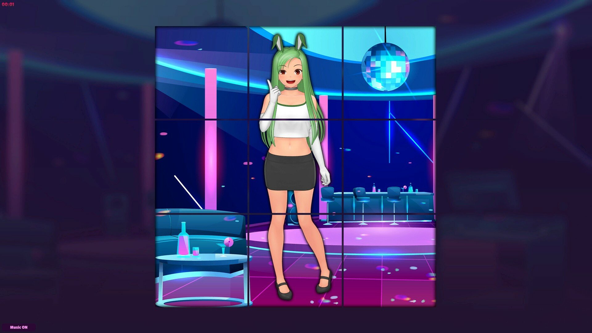 HotGirls Sliding Puzzle + Artbook DLC Набор Steam Ключ • Активация Steam
