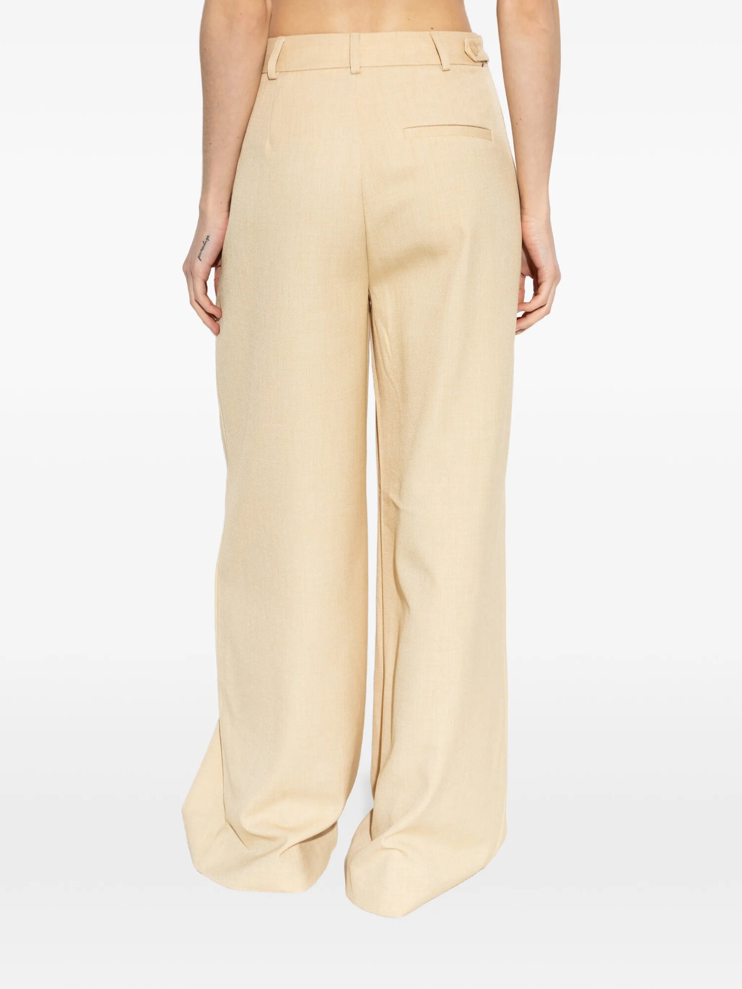 Брюки GESTUZ Button pleated trousers, размер 36, разноцветный — фото 1