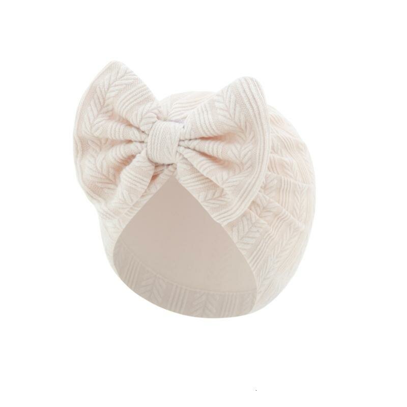 Детская бун-шапочка-тюрбан, Бежевый