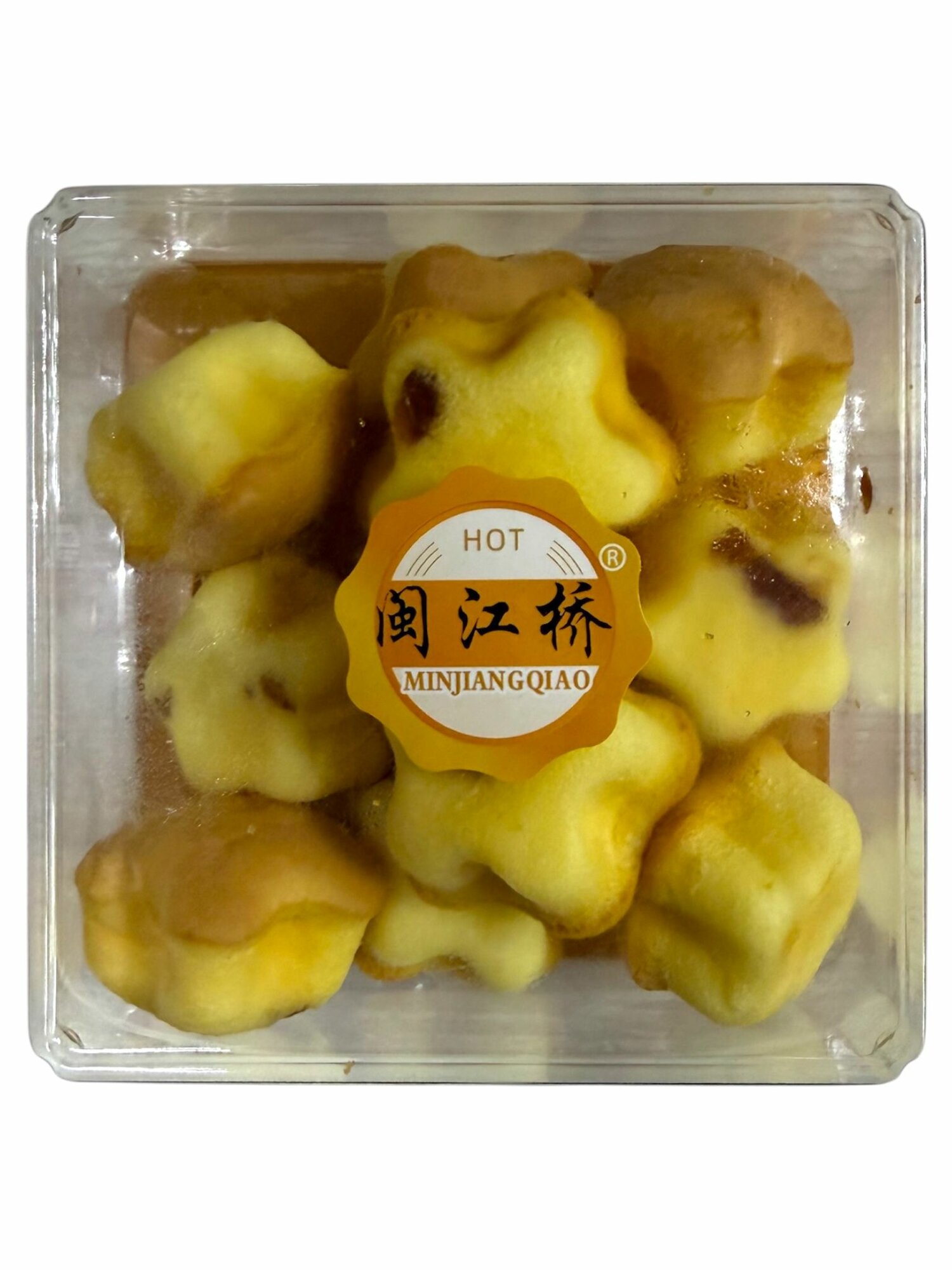 MINJIANGQIAO Мини торт звездочки / мини бисквиты с изюмом 118 гр