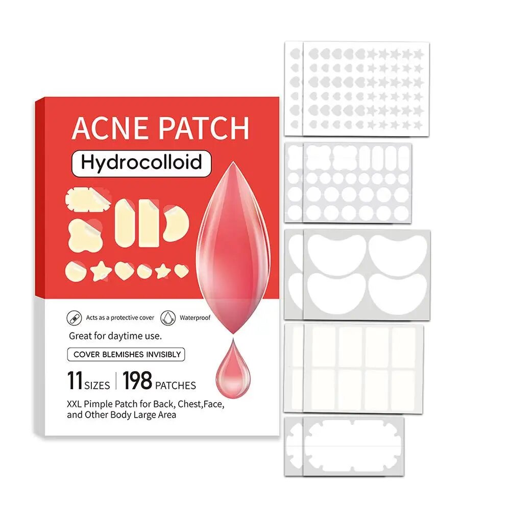 Пластырь от прыщей eelhoe, 10/20/152/198 шт. 04