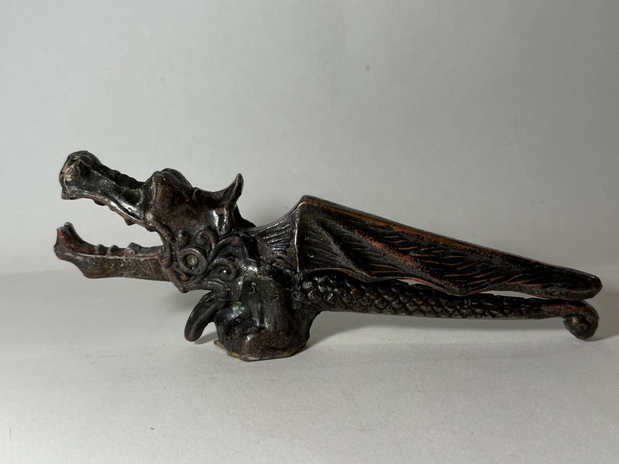 Орехокол "Дракон СССР", металл, коричневый, СССР, очень редкий