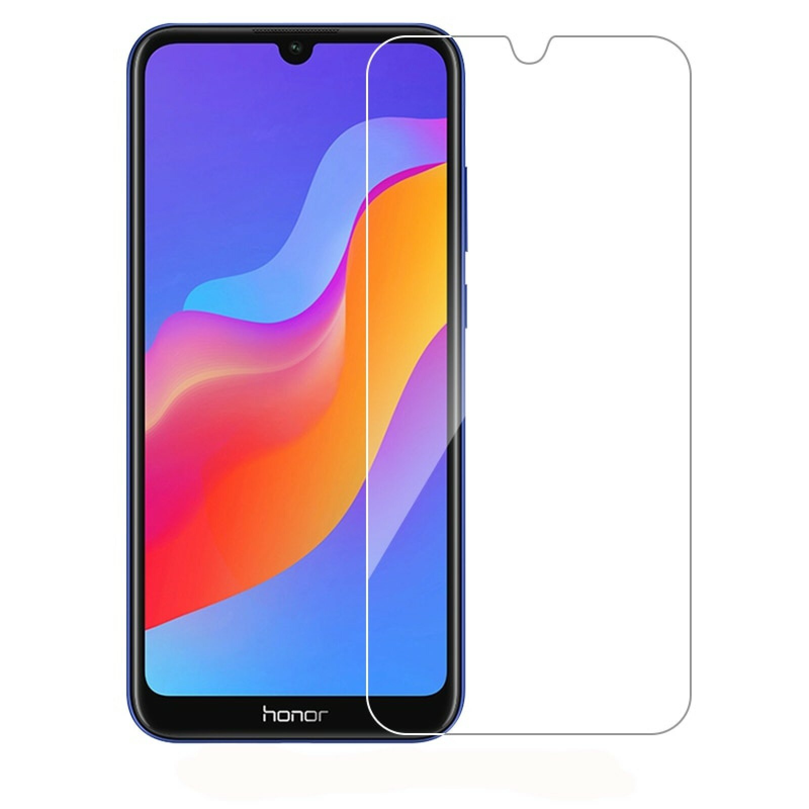 3D защитная пленка MyPads с закругленными краями для Huawei P30 Lite, Nova 4E, Honor 20 Lite, Honor 20s
