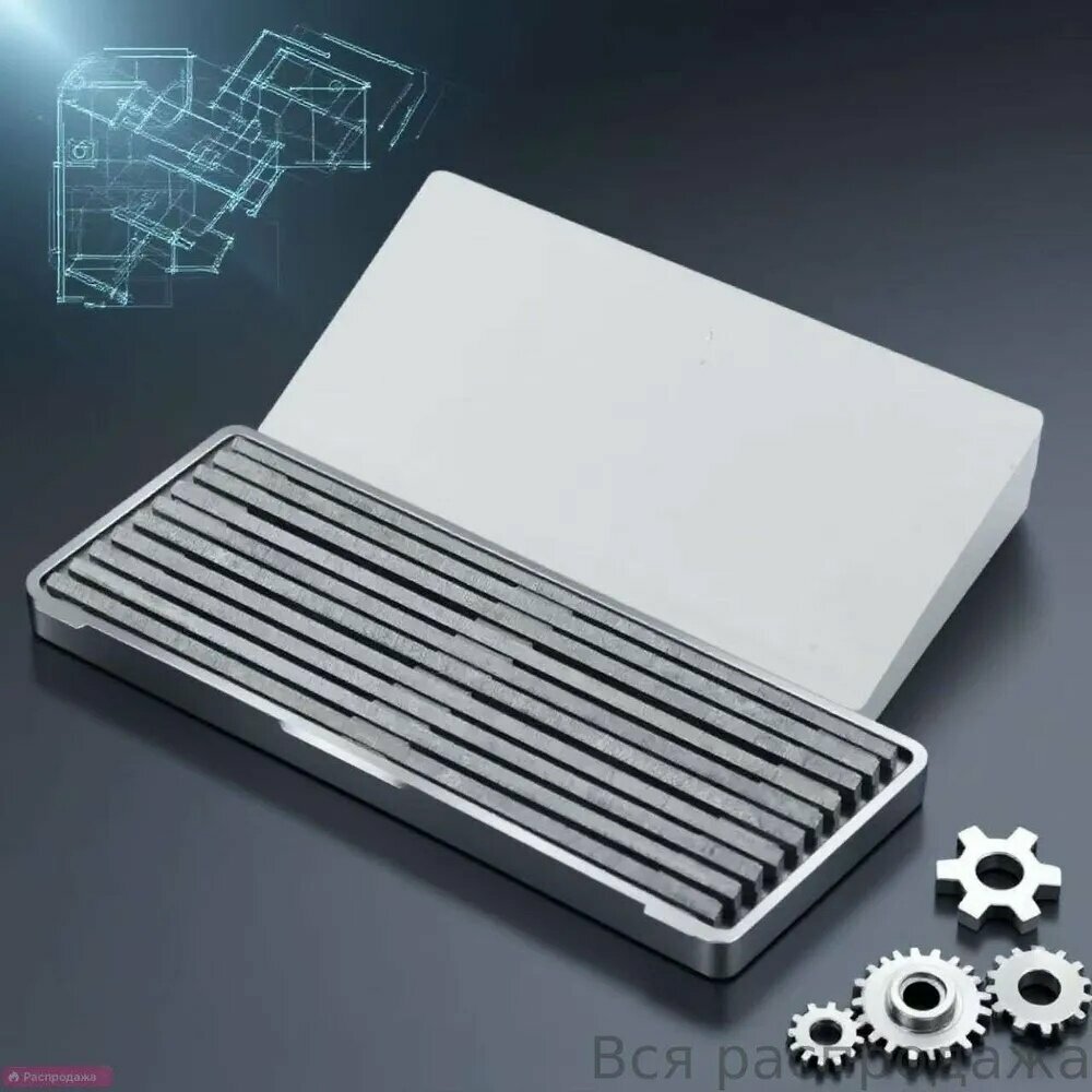 Ножи для электрорубанка двухсторонние 10шт. 82х5,5х1,2мм.