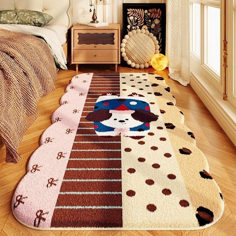 FILIGRANA Прикроватный коврик Maillard, высококачественный толстый плюшевый коврик, 50*120 см.