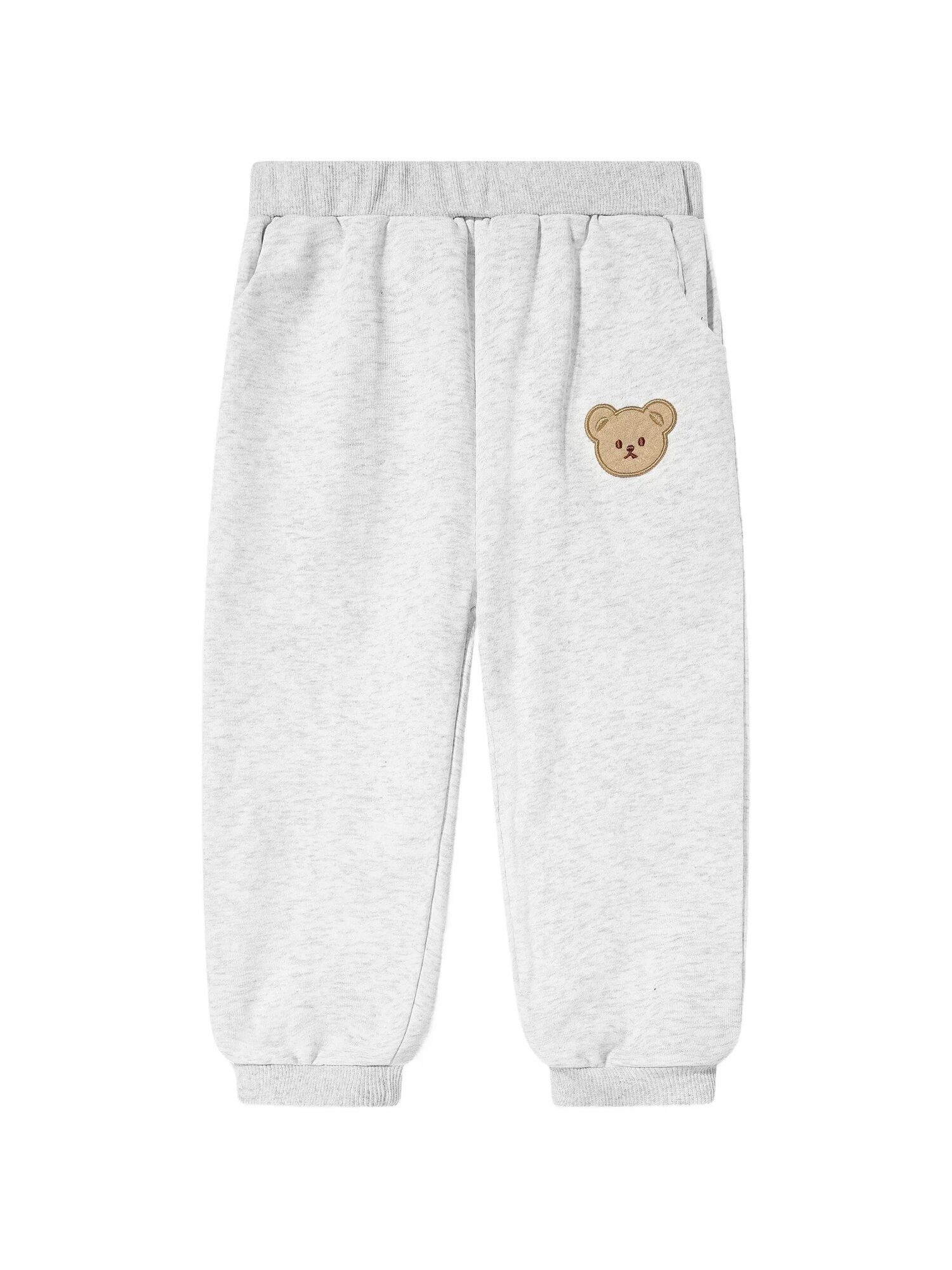 Комбинезон Cozy Crew Club Bear-motif tracksuit, размер 3 года, серый — фото 1