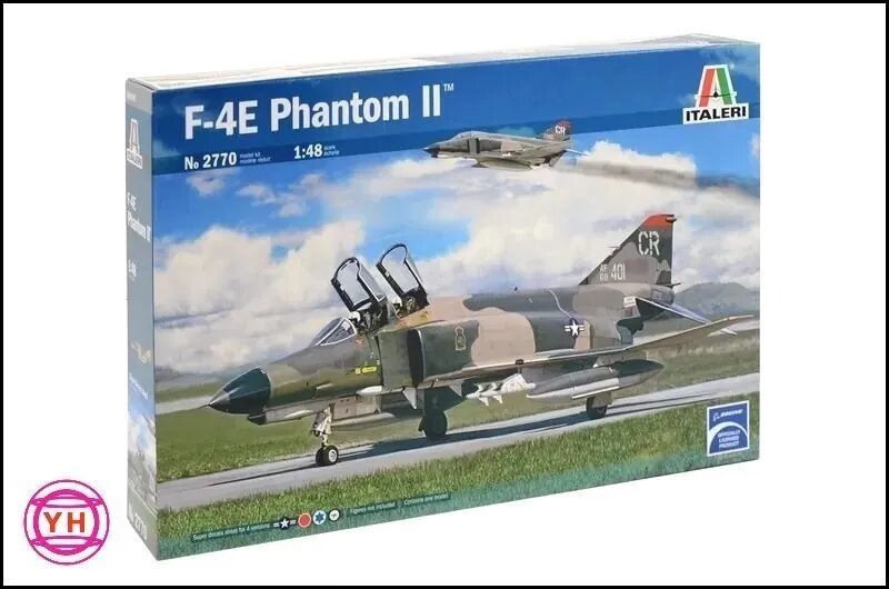Эксклюзивная модель 2770ИТ для сборки, масштабный истребитель F 4E PHANTOM II 1/48