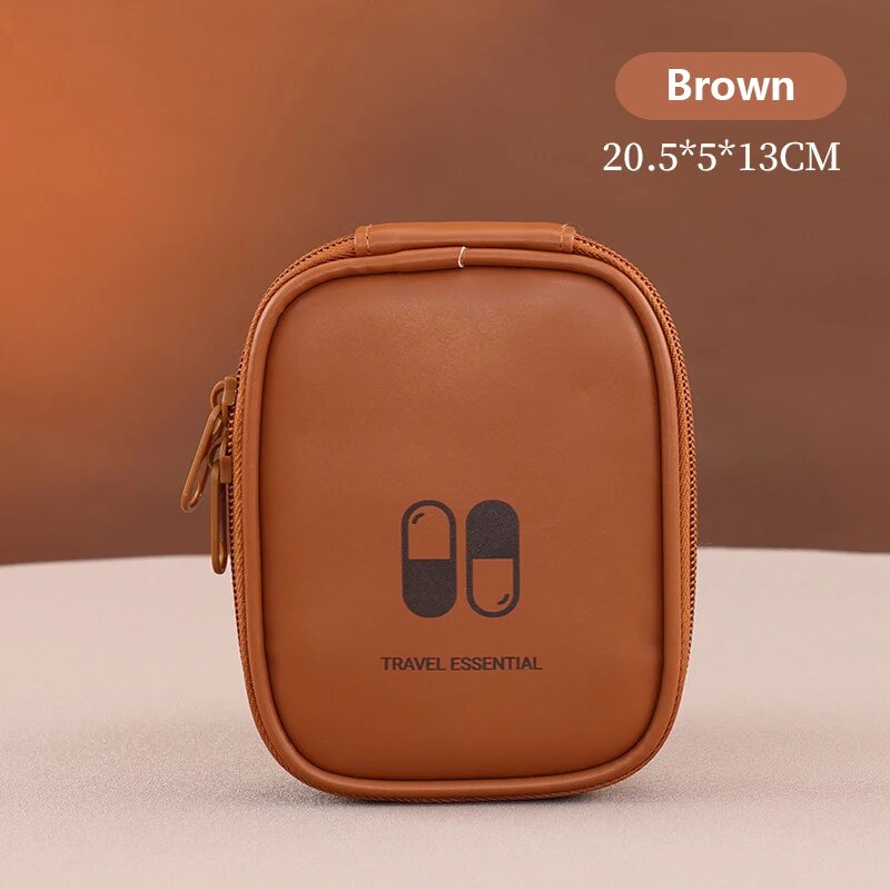 Airfriend Портативная сумка для медикаментов Коричневый, Brown