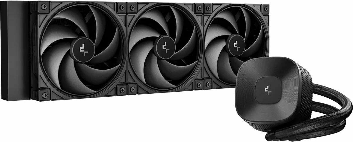 Система водяного охлаждения Deepcool LE360 V2 Zero Dark , черный, retail (R-LE360ZERO-BKLNMD-G-1)