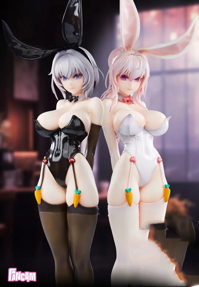 FANCAM Аниме Фигурка/Bunny Girls White