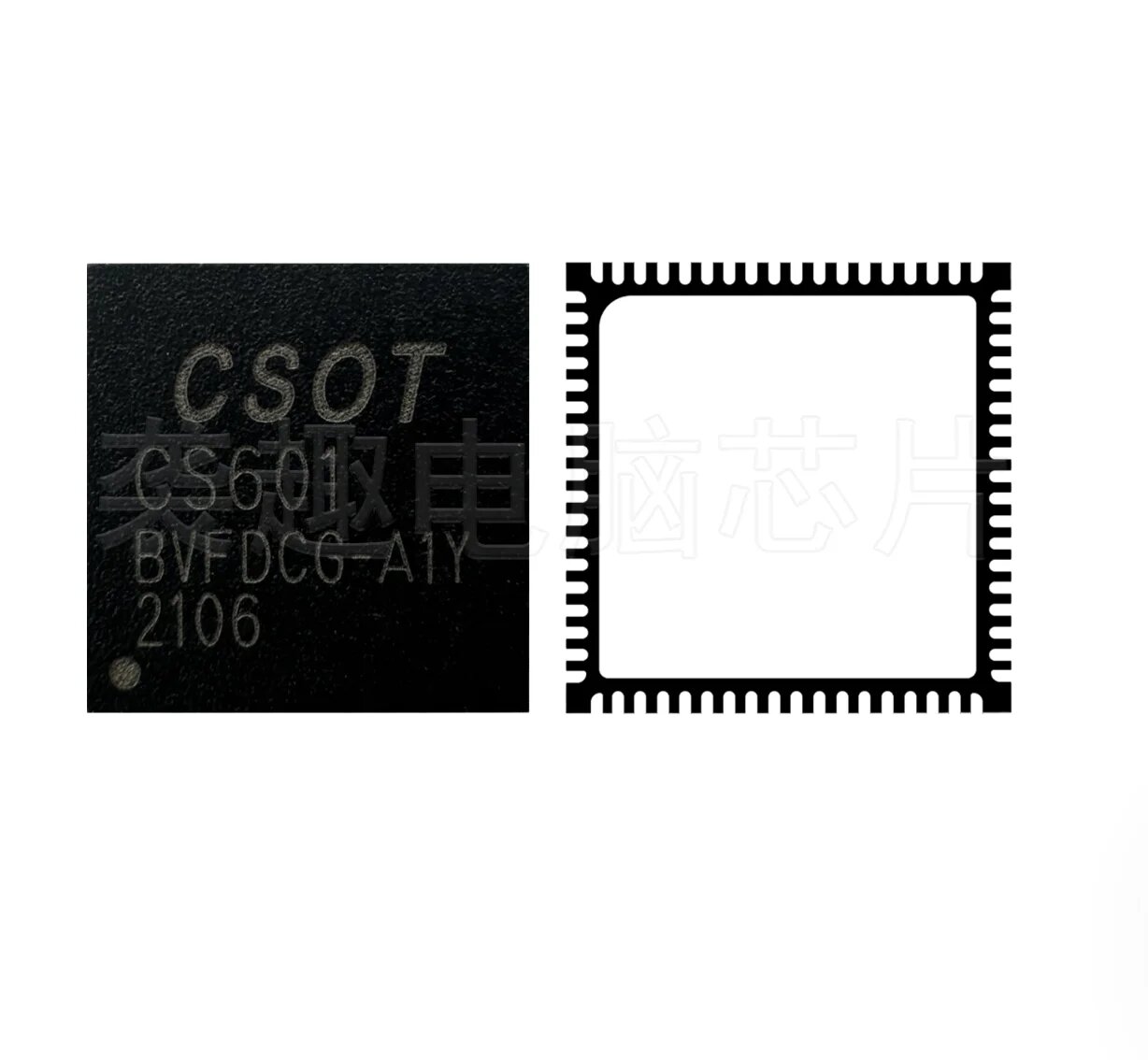 Запчасть WJXSGH CS601-A1Y черного цвета