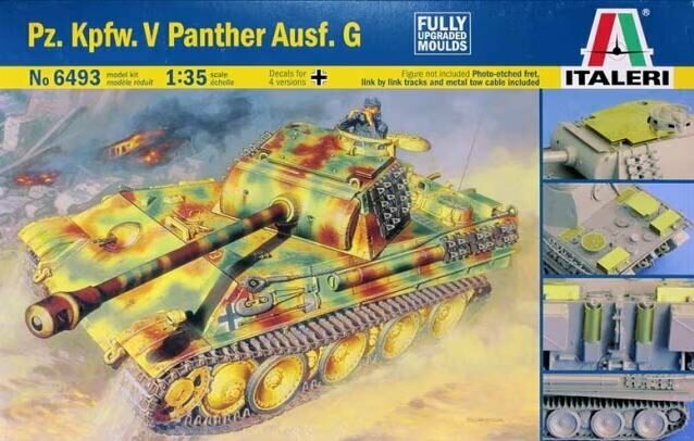 Сборная модель "Танк Pz.Kpfw. V PANTHER AUSF. G" (1:35), артикул 6493