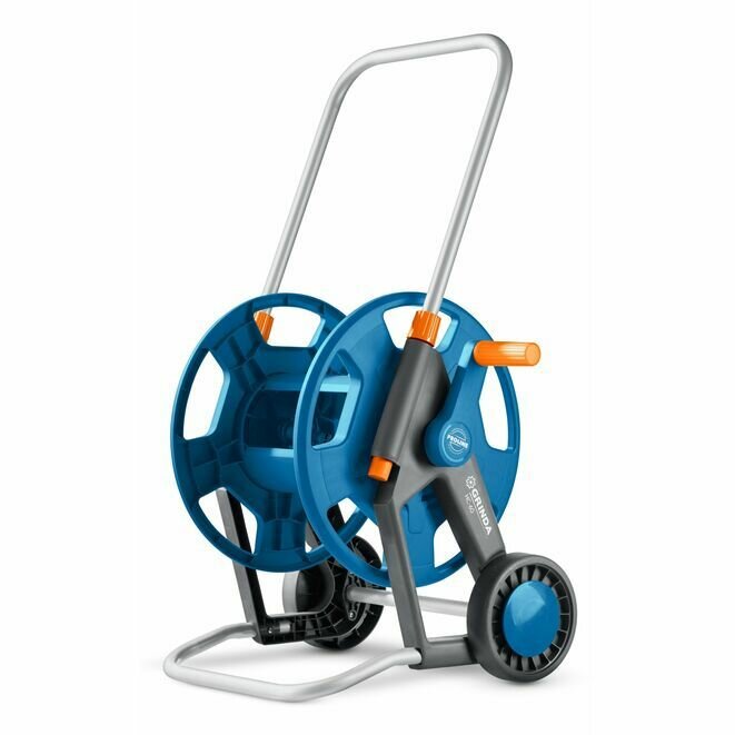 GRINDA HC-60, для шлангов 60м x 1/2" и 30м х 3/4", усиленные колёса, телескопическая ручка, катушка для шлангов ProLine (8-428430)