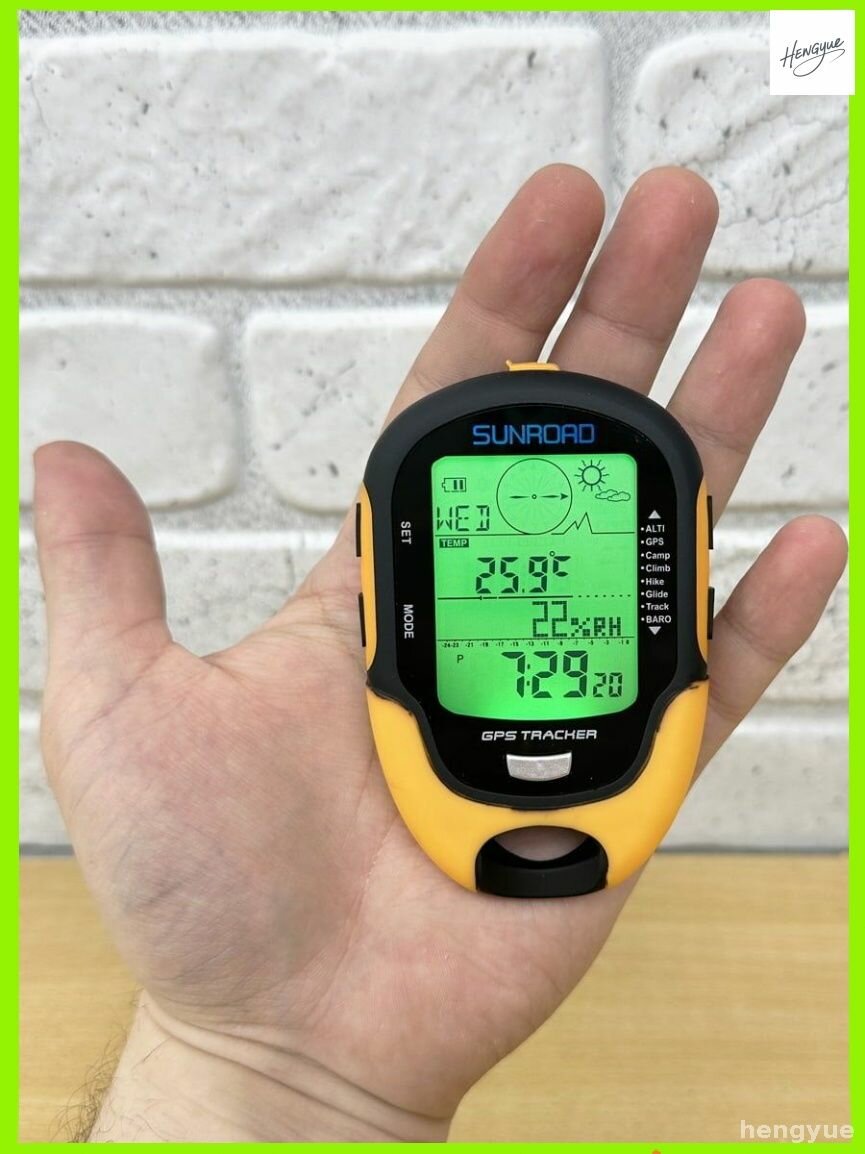 GPS возвращатель Altimetr FR510 для грибника, охотника, туриста (9 точек возврата, цифровой альтиметр, электронный компас с 16 азимутами)-. hengyue