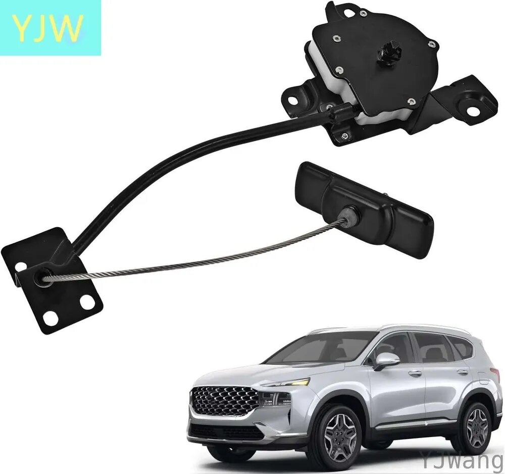 Фиксатор автомобильный для Hyundai Santa Fe, Kia Sorento, черный, 1 шт.