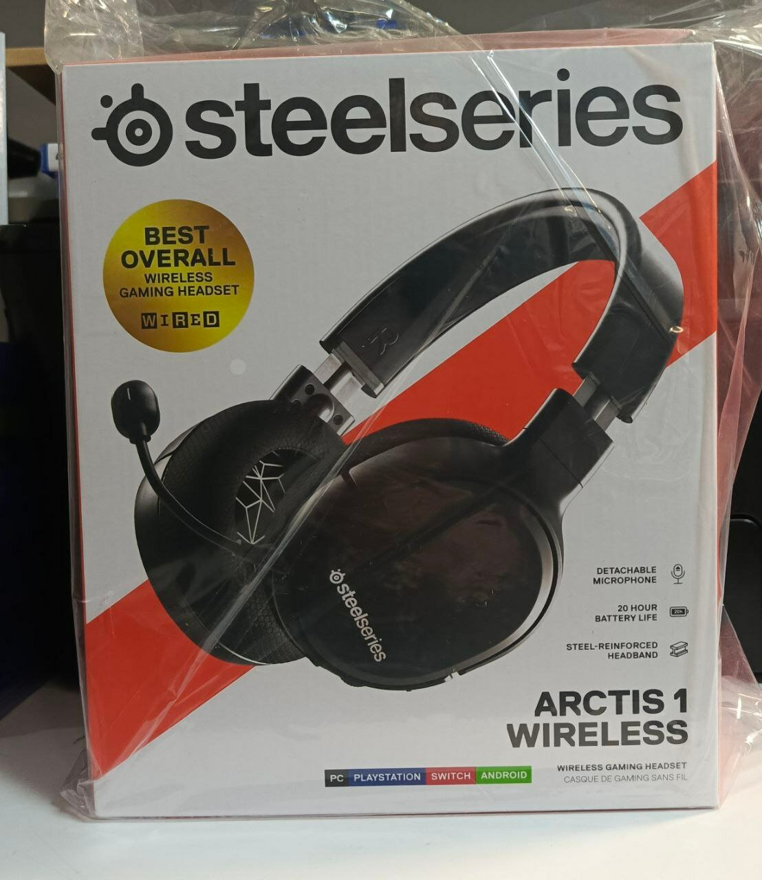 Гарнитура игровая SteelSeries Arctis 1 Wireless(SPC)