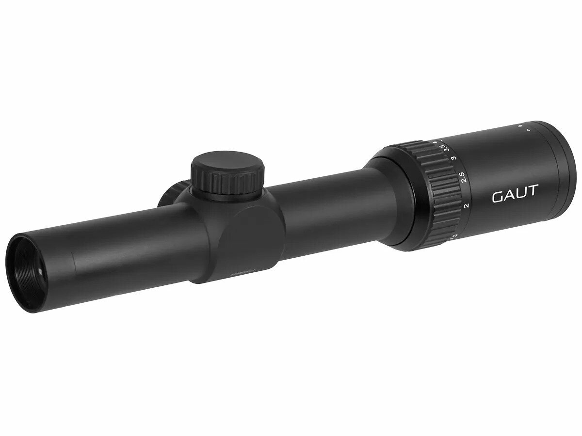 Прицел Gaut Quartz 1-4X24, Сетка 65, Без Подсветки