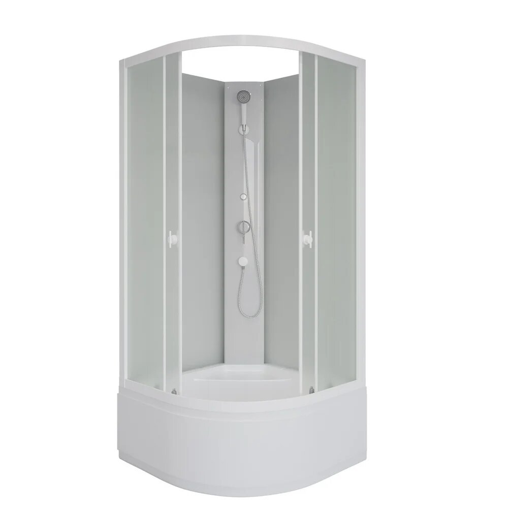 Душевая кабина Niagara Promo P90/40/MT/BK 90х90 см, без крыши