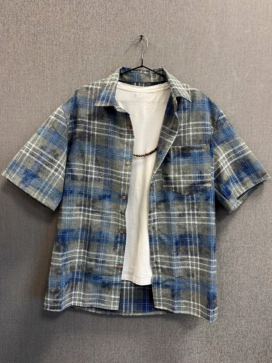 Рубашка Melania Фланелевые рубашки в клетку