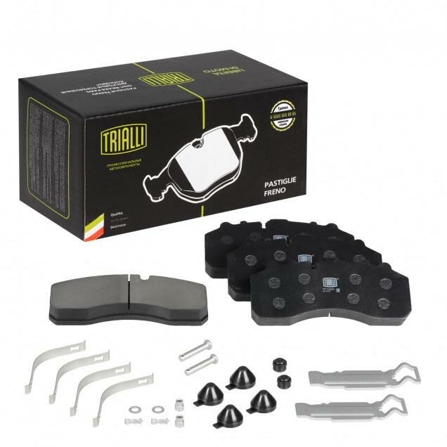 Колодки торм. для а/м Mercedes, Scania (т/с Knorr SB 7000) диск. с р/к (WVA 29059) (PFT 029059)