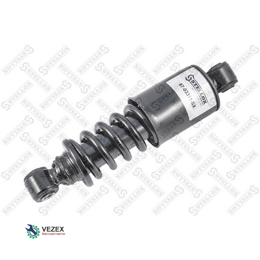 STELLOX 8703311SX амортизатор кабины ! задн.(с пруж) 255-291 0/0 14x40 14x40 \MAN F90