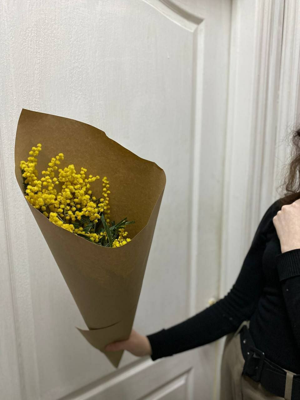 Мимоза в крафте