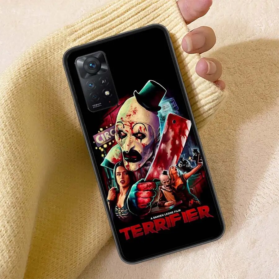 Чехол на Redmi Note 14 4G "Terrifier" с принтом