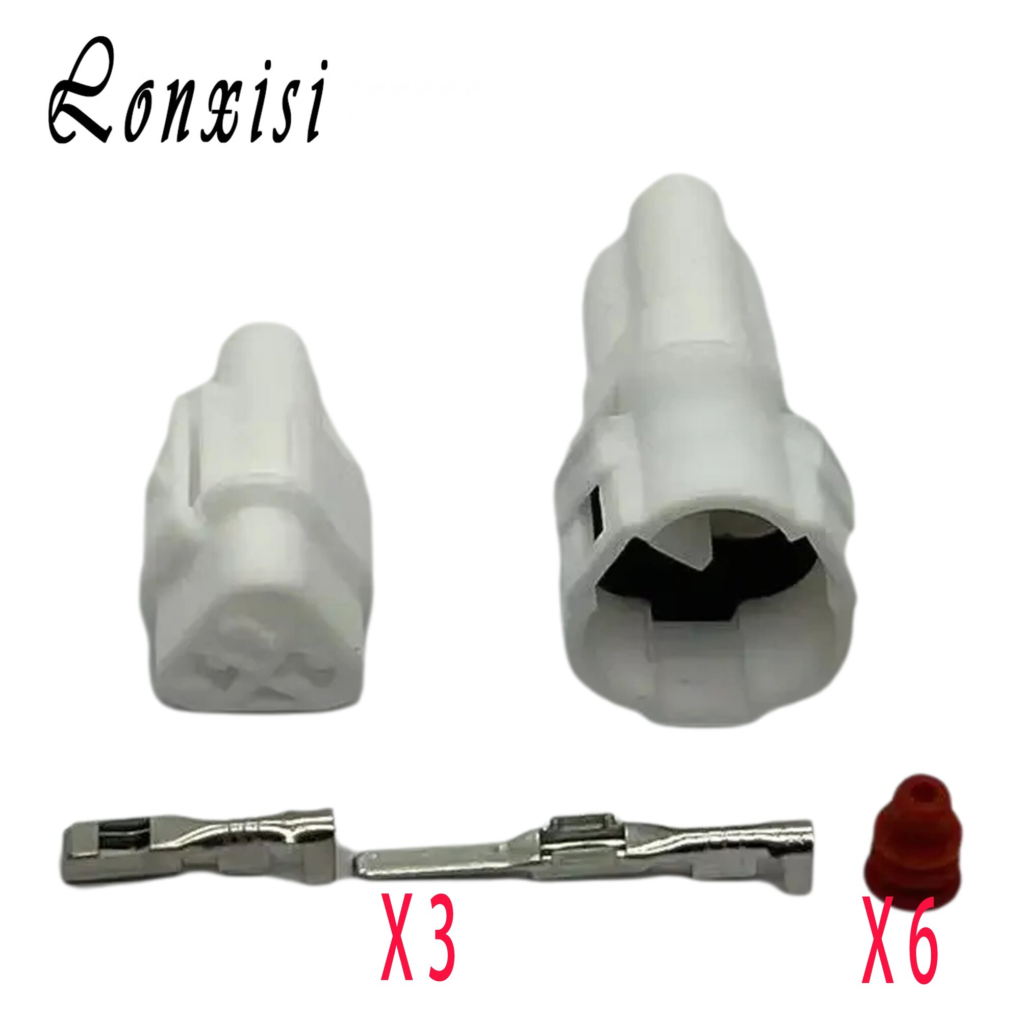 Автомобильный разъем Sumitomo 3-контактный, 6187-3231, 6180-3241, 5 sets