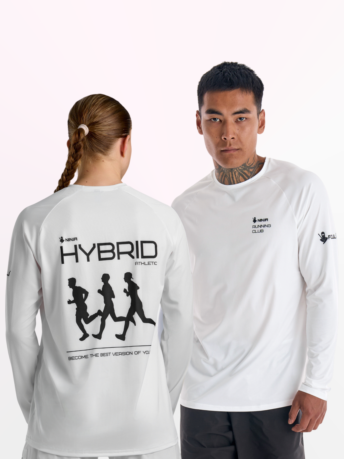 Лонгслив спортивный для бега и фитнеса