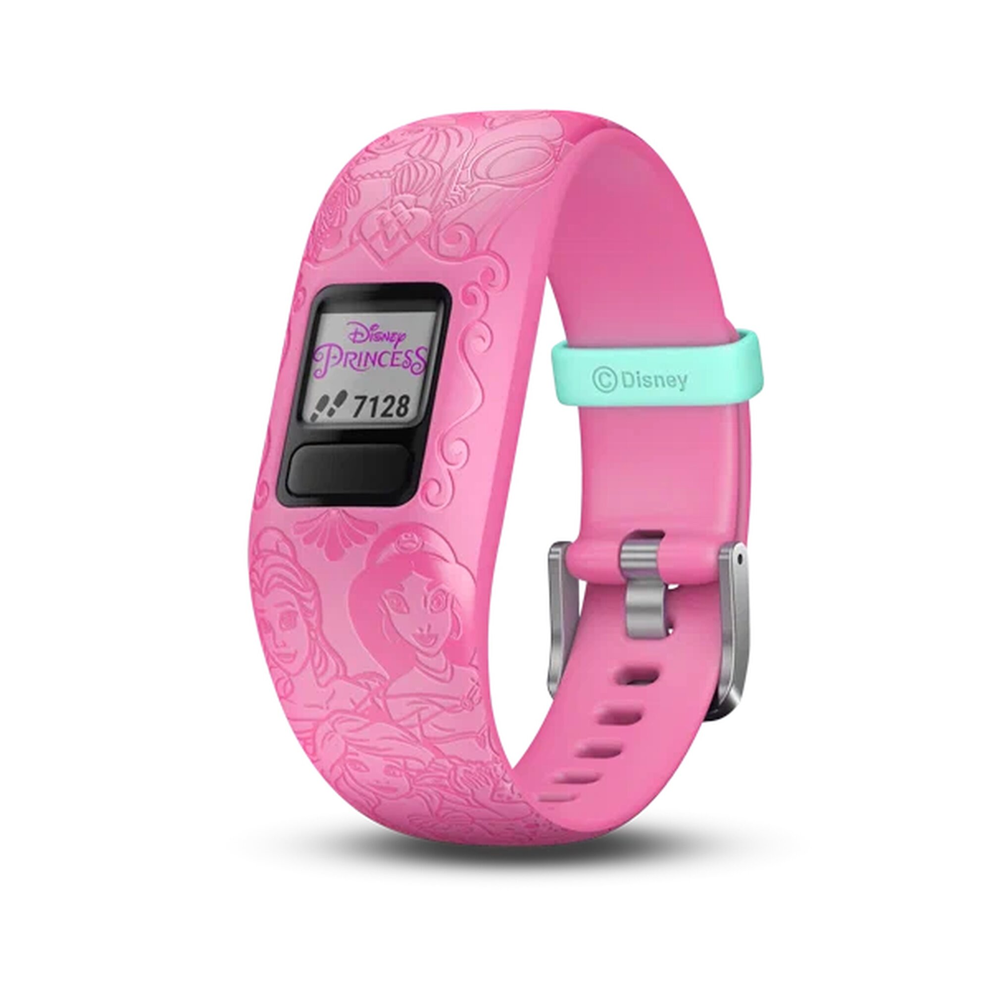 Умные часы Garmin Vivofit Jr 2 Princess Pink, для детей, Bluetooth