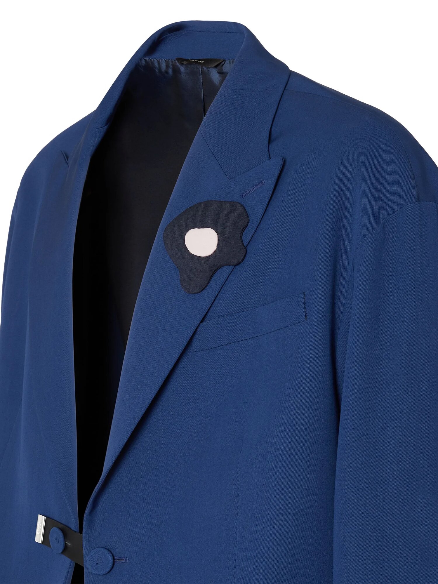 Куртка FENDI Gabardine blazer, размер 50, blue — фото 1
