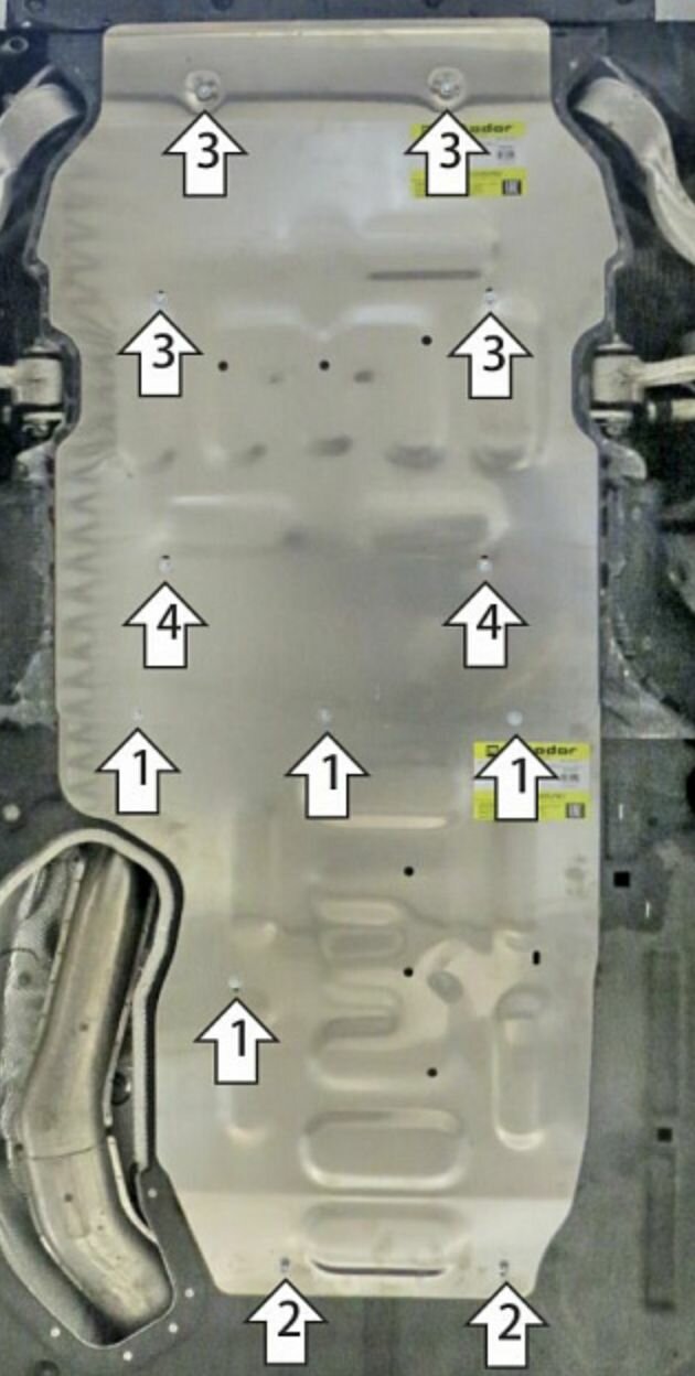 Защита для Range Rover L460 (2022-) MOTODOR.343201