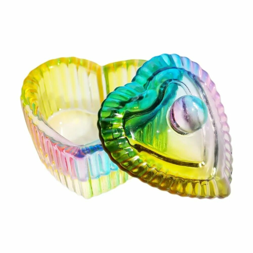 Aurora Dazzle Nail Art Crystal Glass с крышкой -03 Иллюзия любви