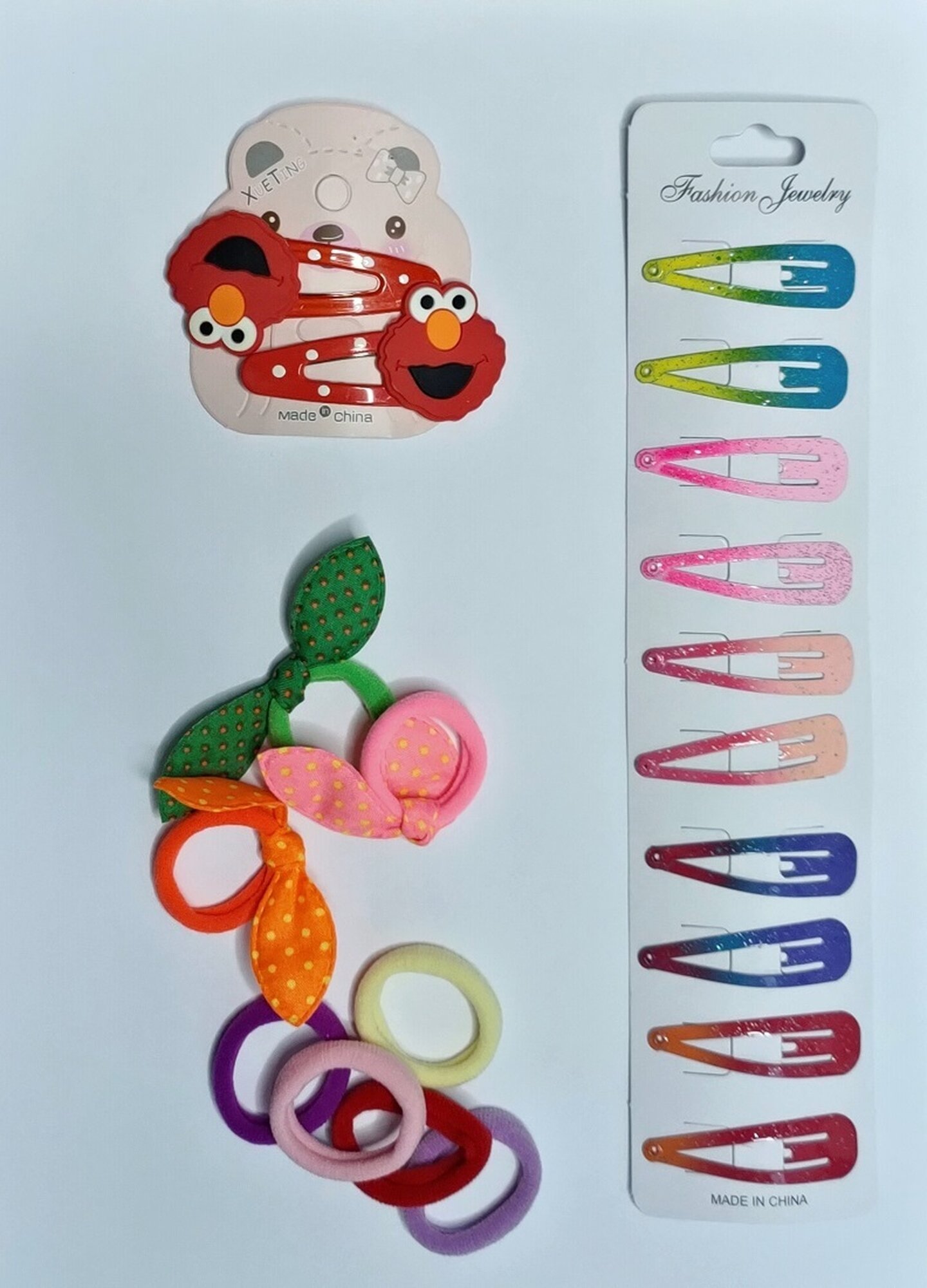 Комплект заколок Fashion Jewelry №57, для девочек, фабричное производство, 180 дней использования