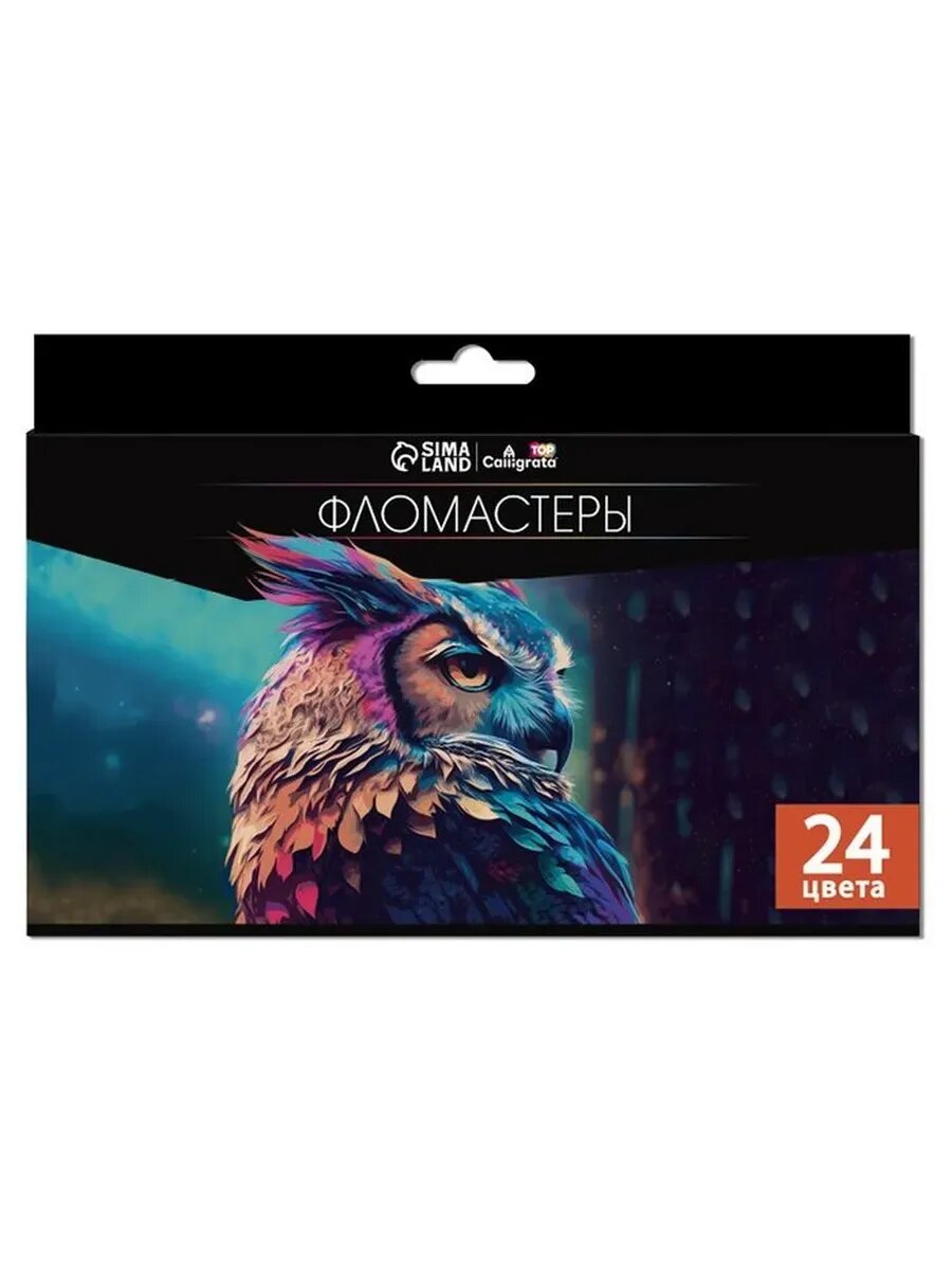 Фломастеры 24 цветов TOP — фото 1