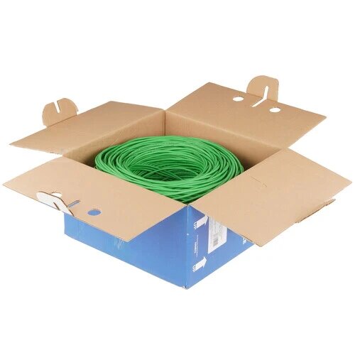 Кабель NEOMAX [NM710021] U/UTP cat.5e 4x2x0.52, 24 AWG, Медь, внутренний, PVCLS нг(А)-LSLTx, 305м, з