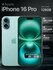 Смартфон Apple iPhone 16, 128GB, Teal, 6.1" дисплей, 8 ГБ ОЗУ, 5G