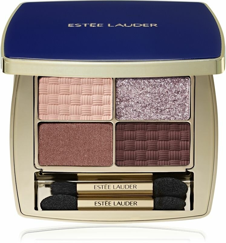 Estee Lauder Палитра теней для век с аппликатором Pure Color The Essential Eyeshadow Quad оттенок Power Brunch 4 г