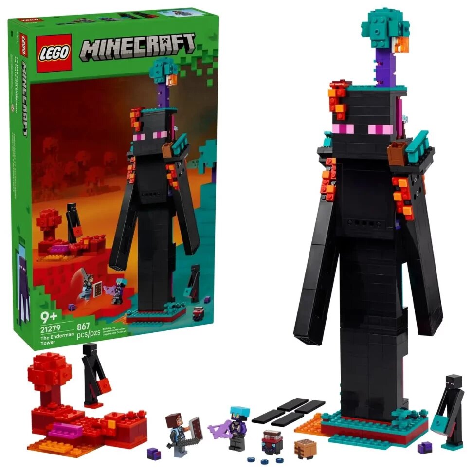 Конструктор LEGO Minecraft 21279 Башня Эндермена 867 дет.