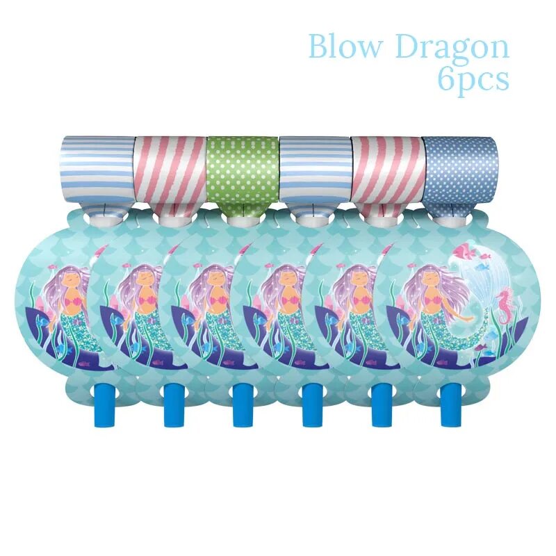 Русалочка, товары для вечеринки, океанская Русалочка, сувениры для дня рождения, комплект посуды, свадебный декор, украшение для вечеринки в честь дня рождения для первого девочки