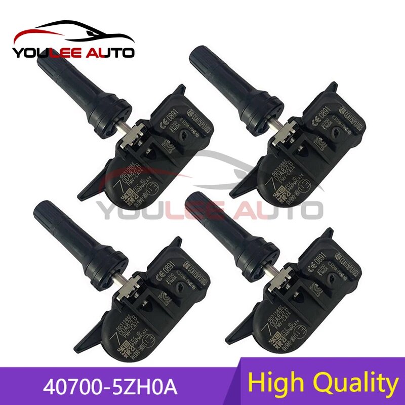 4шт. Датчик давления в шинах Nissan Infiniti 40700-5ZH0A